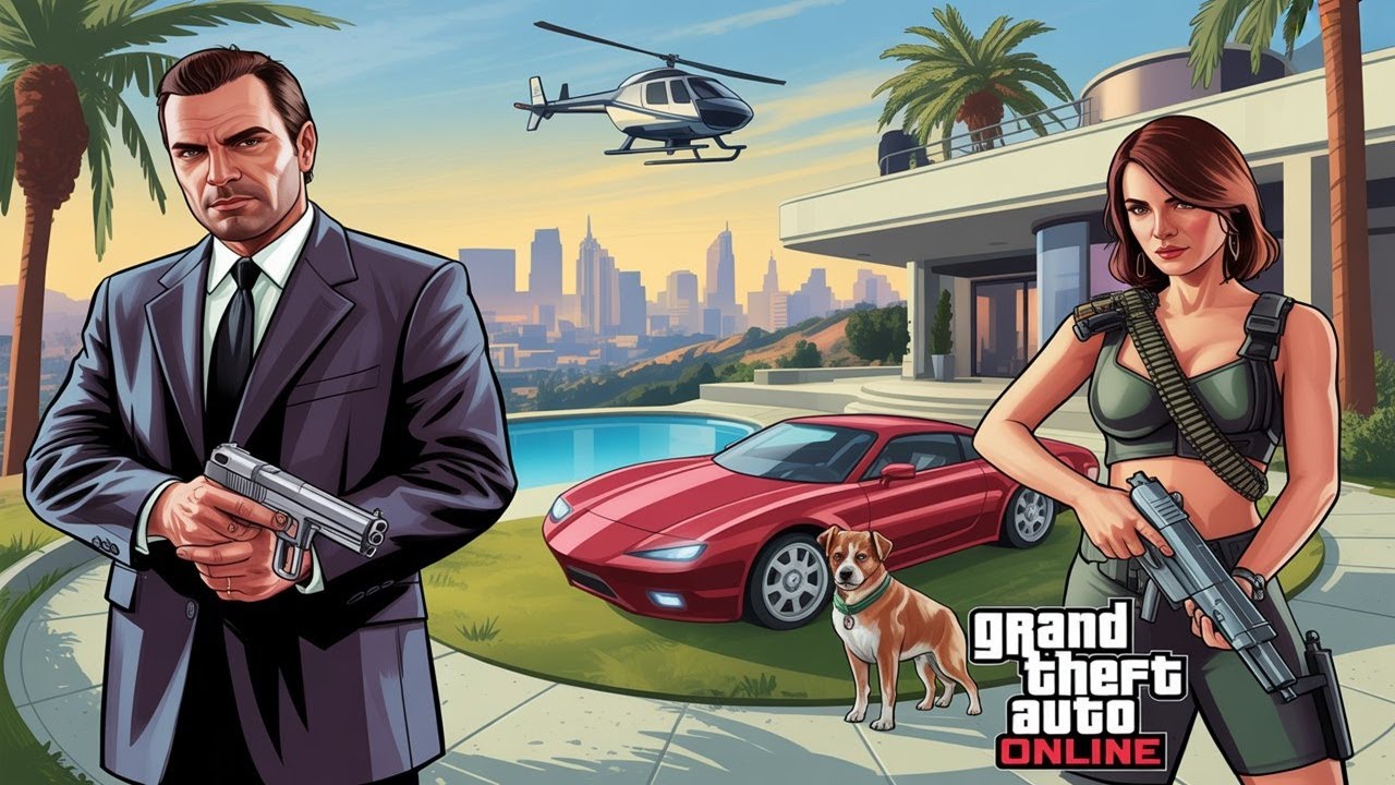 GTA 5 ONLINE LIVE | From Street Thug to Mafia Boss | Full Criminal Life ...