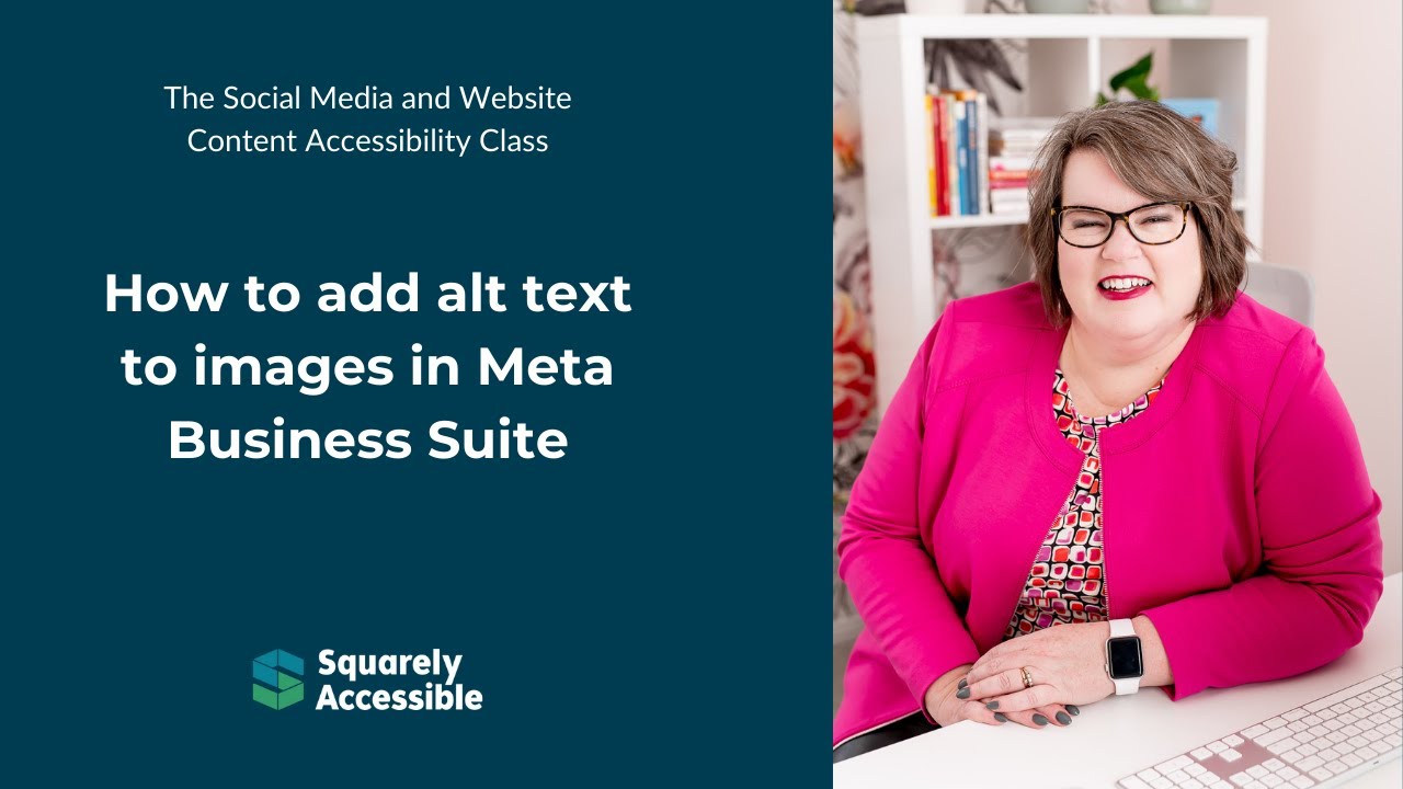Meta Business Suite: How to add alt text - YouTube