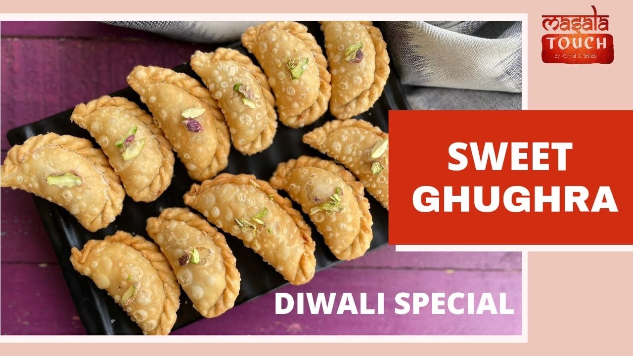 Mava Ghughara | Gujarati Sweet Recipe | Gujia Recipe | Gujarati ...