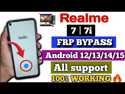 Realme 7 / 7i ( RMX2151 ) | FRP Bypass |Android 12,13,14,15 |Without PC | 100% Working Trick ✅️ 2026