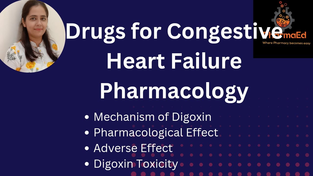 Mechanism of Digoxin|Digoxin Toxicity|Treatment of Digoxin Toxicity ...