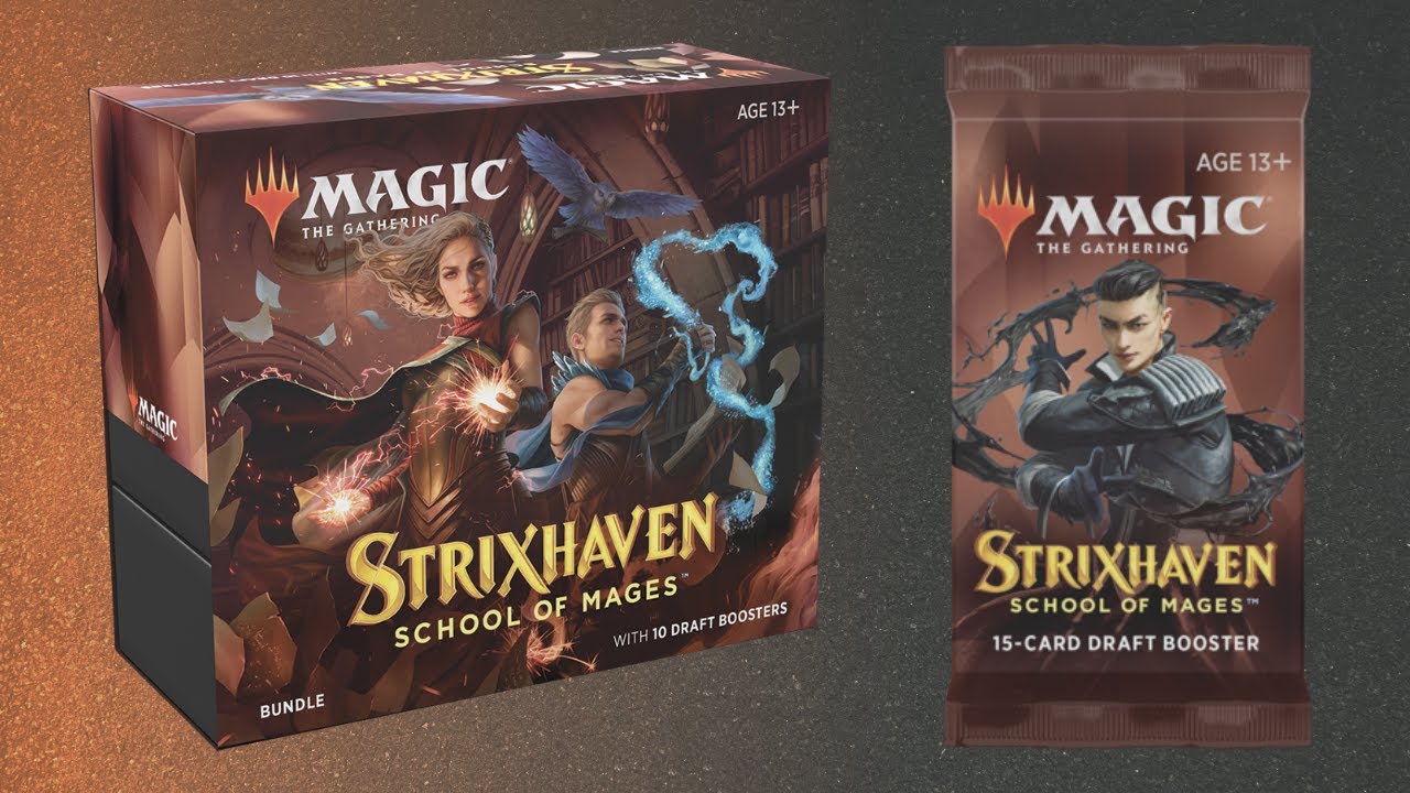 Opening Draft Booster Packs in the MTG Strixhaven Bundle - YouTube
