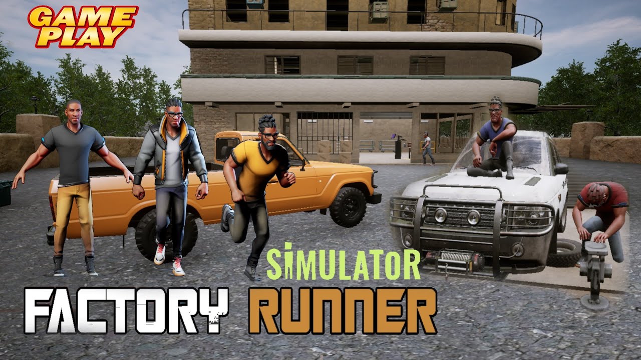 Factory Runner ★ Gameplay ★ PC Steam Simulator game 2020 ★ Ultra HD ...