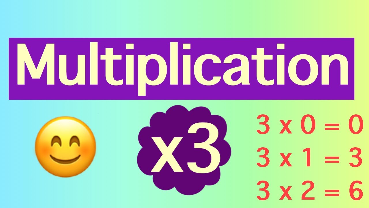 multiplication (x3) - YouTube