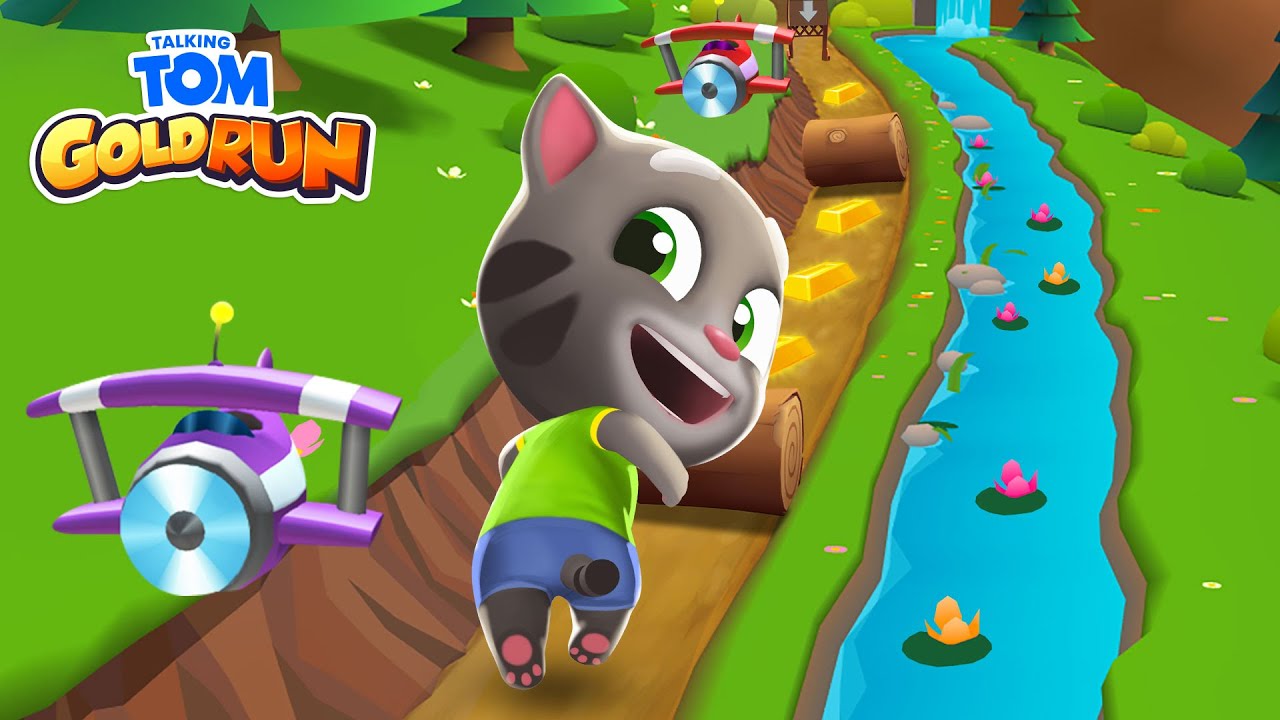 RUN! RUN! RUN! 🏆 ALL THE WORLDS in Talking Tom Gold Run! 🏆 (NEW ...