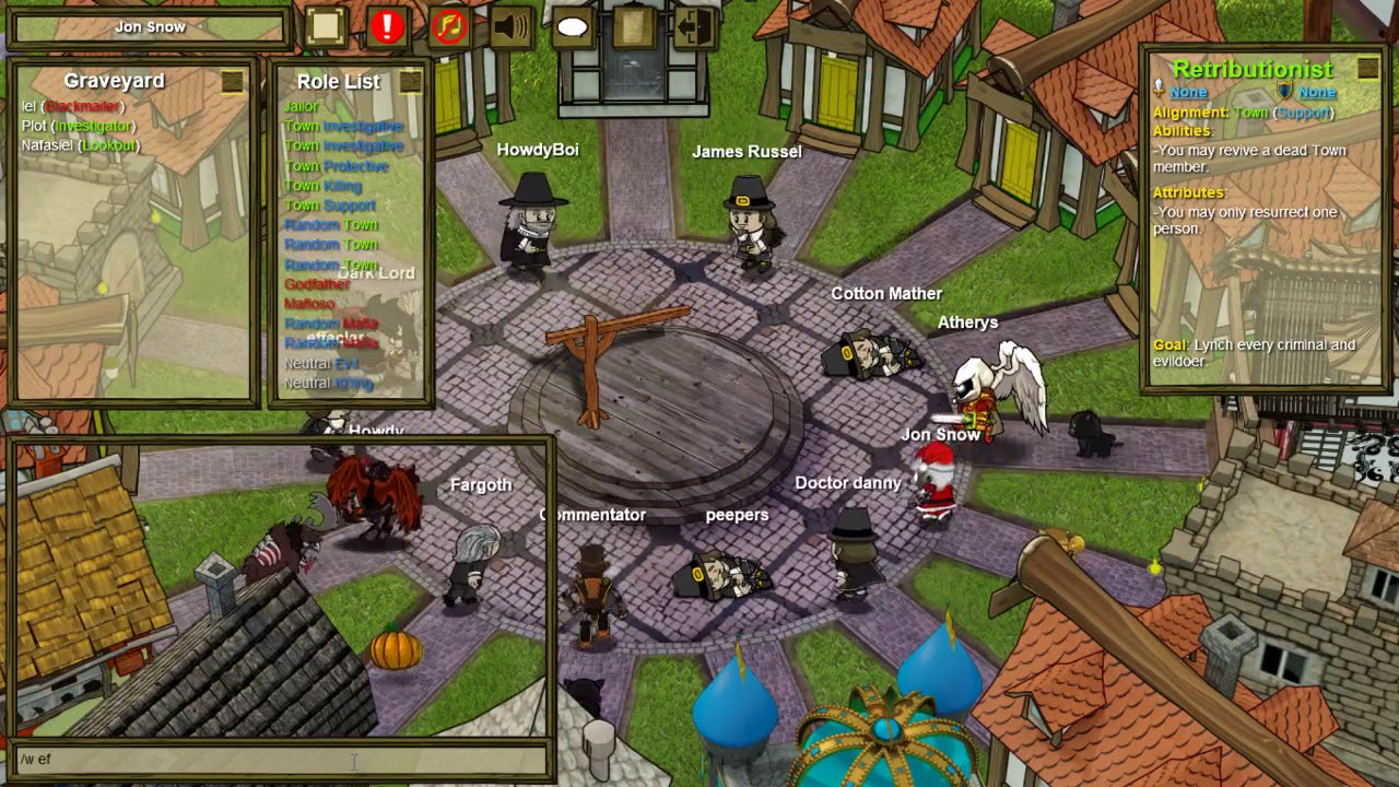 Town of Salem: How to play as Retributionist (Diamond Elo) - YouTube