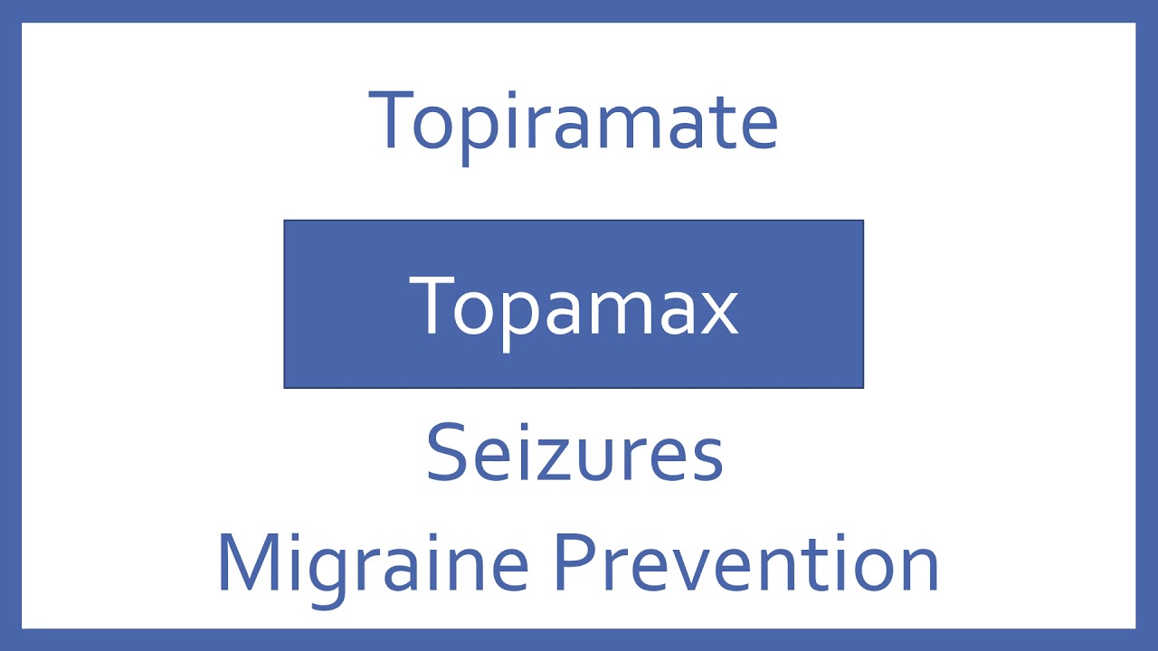 Topiramate Pronunciation Generic Name, Brand Name, Indication, Class ...