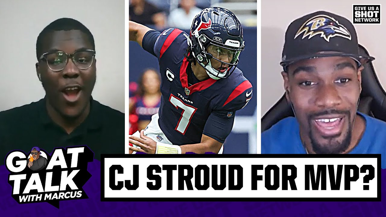Take a Bow CJ Stroud | G.O.A.T. Talk With Marcus - YouTube