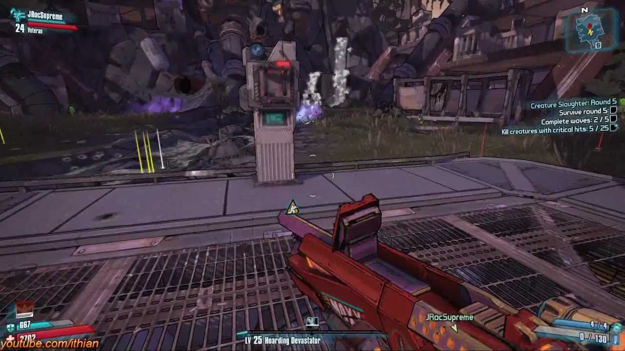 Borderlands 2 PhysX Comparison + Creature Slaughter Dome Gameplay, AMD ...