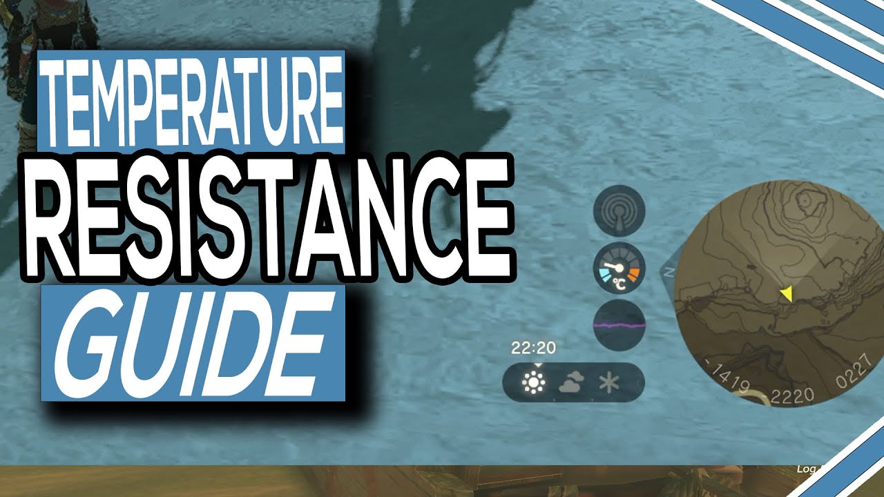 Temperature Hot & Cold Resistances Guide For Zelda Tears Of The Kingdom ...