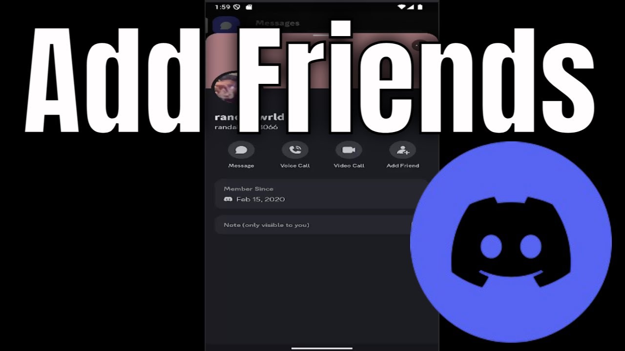 How To Add Friends On Discord - Full Guide - YouTube