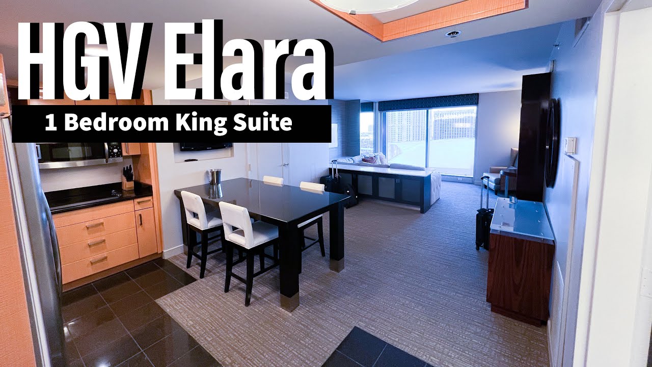 Elara 1 Bedroom King Suite in Las Vegas (Hilton Grand Vacations Club) - YouTube