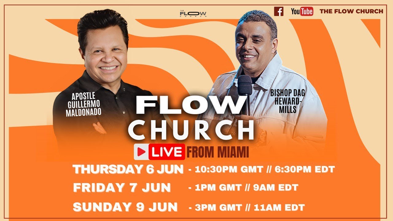 FLOW CHURCH LIVE | Miami Day 1 | Dag Heward-Mills | King Jesus ...