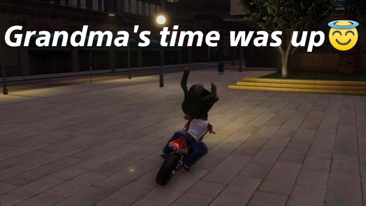 Grandma lived a good life in gta san andreas - YouTube