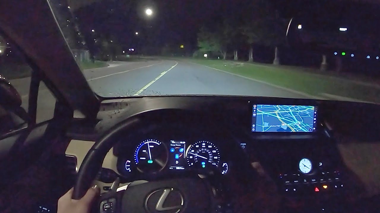 2020 Lexus NX 300h - POV Night Drive (Binaural Audio) - YouTube