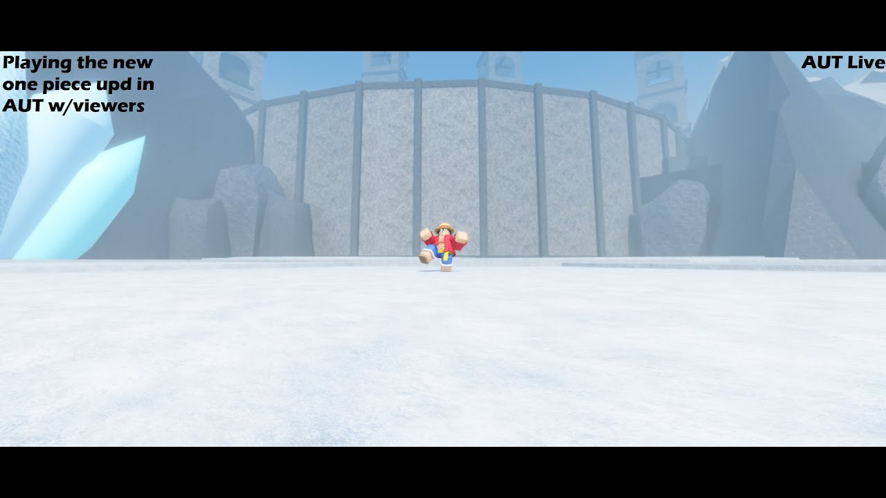PLAYING THE NEW ONE PIECE UPD IN AUT W/VIEWERS 2 (A universal time live ...