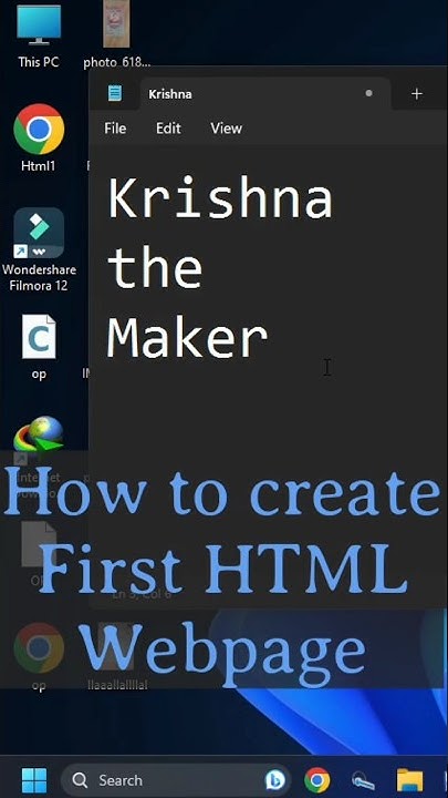Html First Webpage Htmlcss Coding Css Trick Htmleditor Cssdiner Codewithharry Youtube