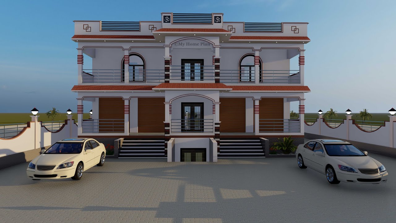 Amazing Home For Two Brother's I 6 Bedroom House Design I Beautiful ...