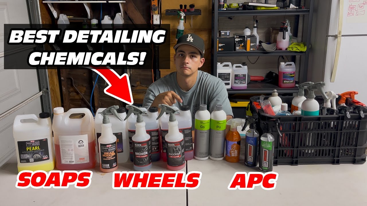 The BEST Car Detailing Chemicals You NEED in 2025! - YouTube
