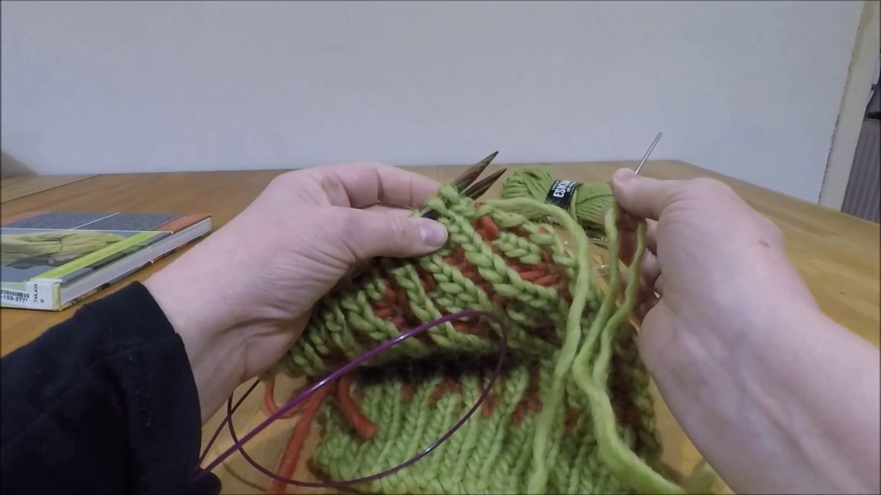 Tubular bind off for k1 p1 ribbing - YouTube