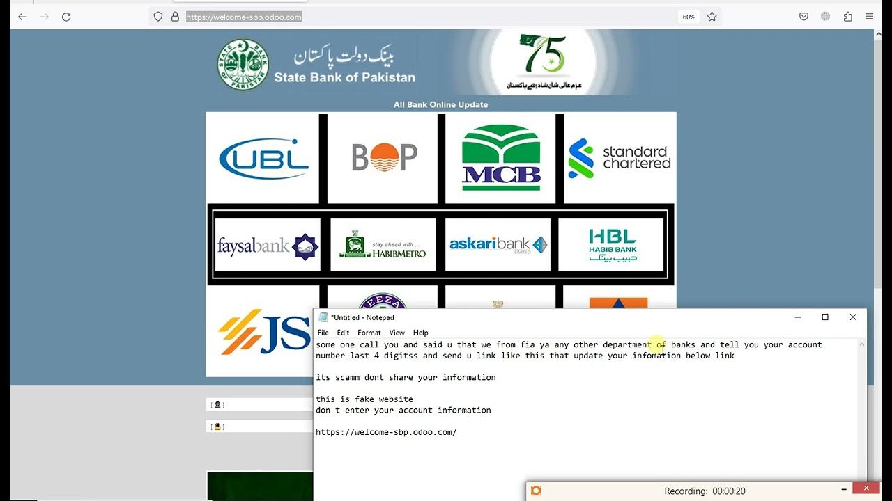 Scam | Fraud | Hacking | Hack Bank Accounts - YouTube