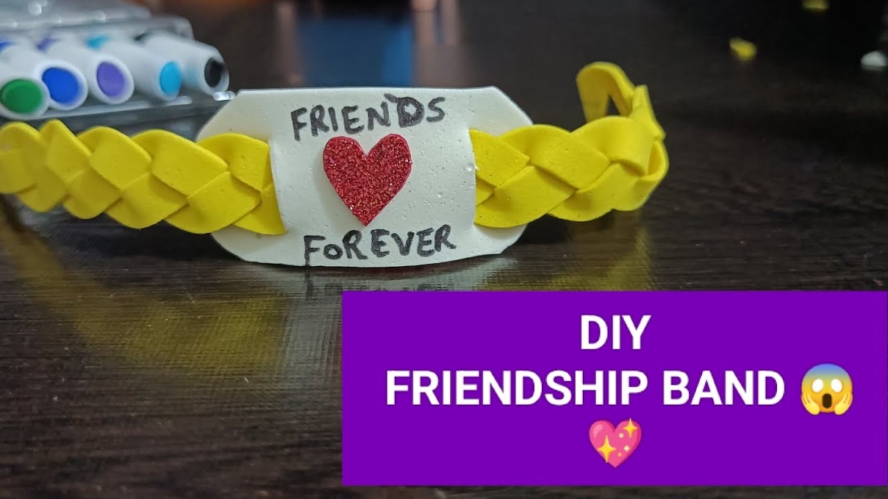 How to Make Easy Friendship Band 😱💖|Handmade Friendship Band - YouTube