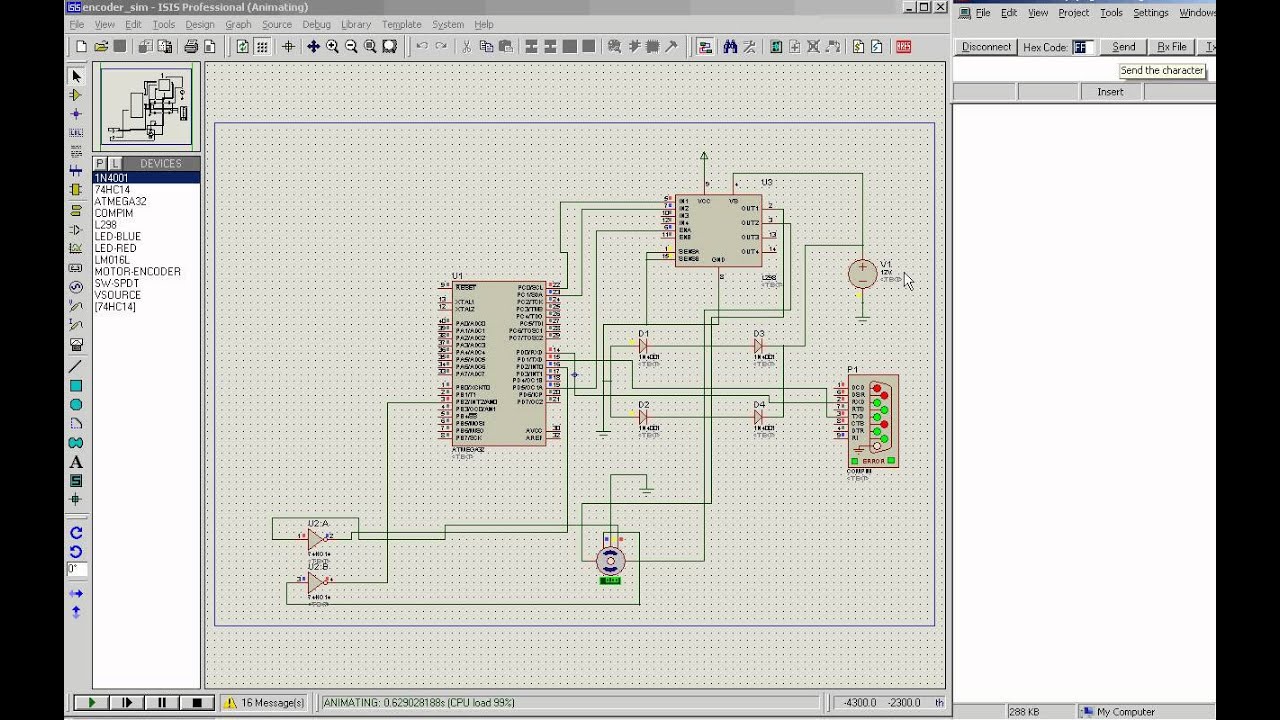 Kontrol Posisi dg Sensor Rotary Encoder - YouTube