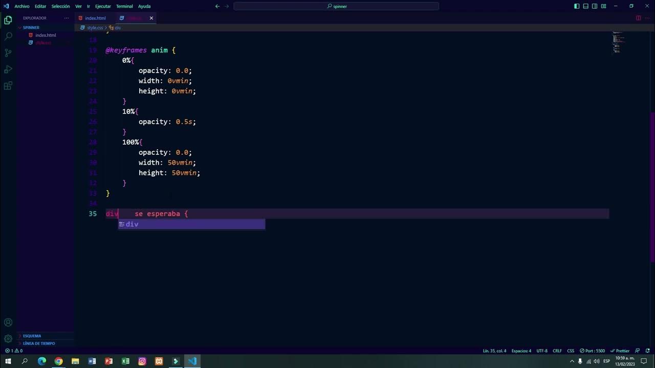 ANIMACION DE PULSO CON HTML Y CSS - YouTube