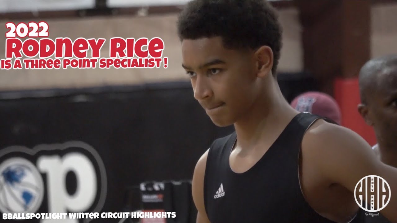 8th Grader Rodney Rice Displays His VARSITY READY Game @ Bballspotlight ...