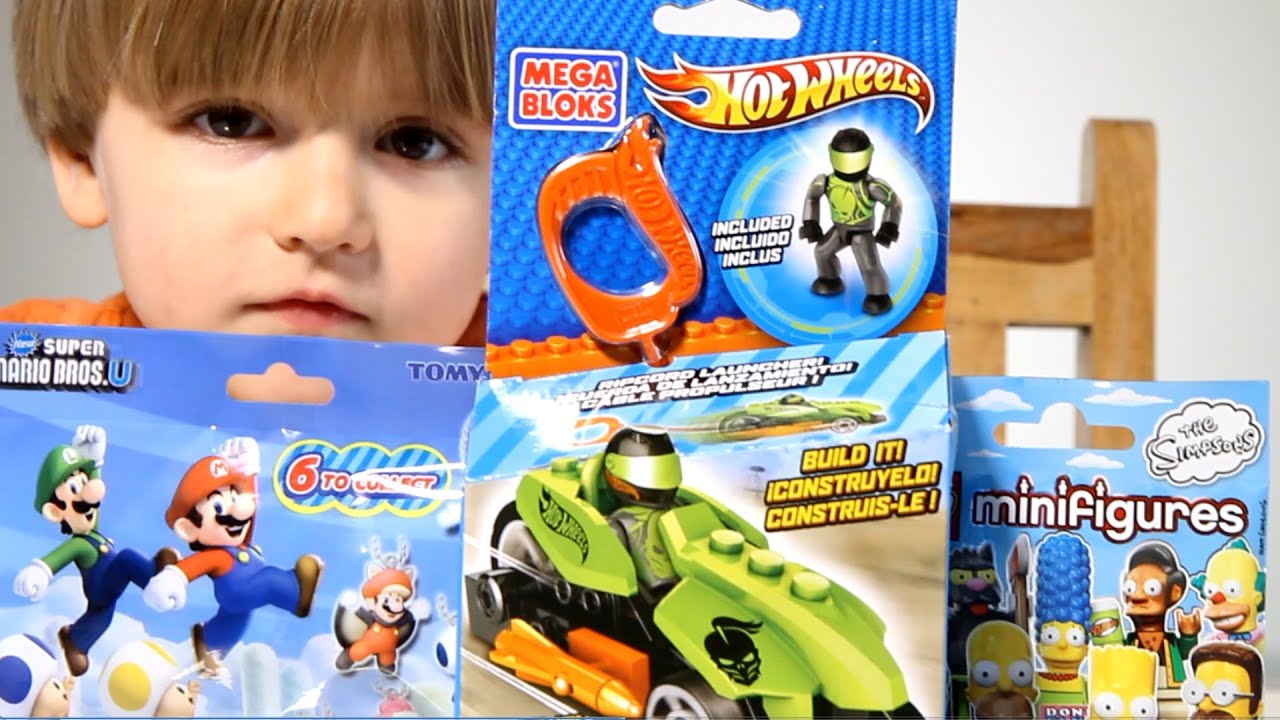 Super Mario Bros, Lego The Simpsons, Hot Wheels Mega Bloks - YouTube