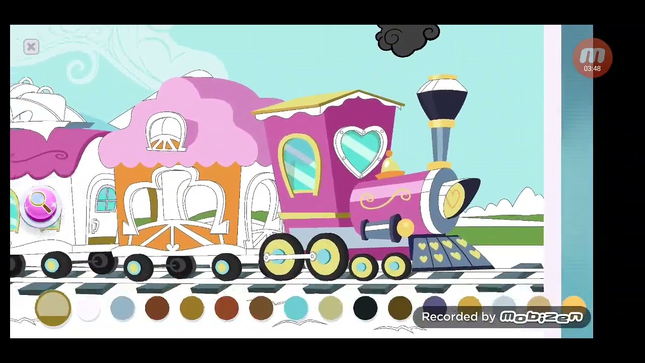 MLP / Crystal Ghost Chaos ENDING / Lets paint the Ponyvillie Train ...