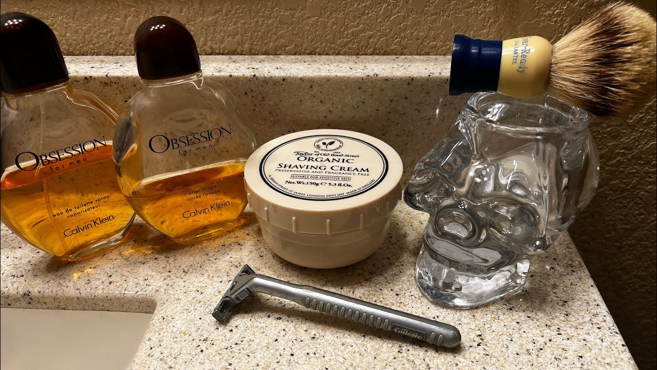 Flashback Shave 1995- Gillette Sensor Excel, & Obsession By Calvin ...