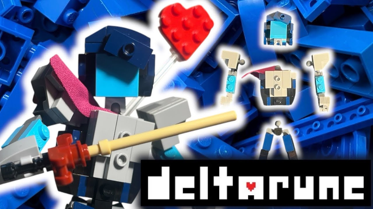 How to Build Kris from Deltarune with LEGO - YouTube