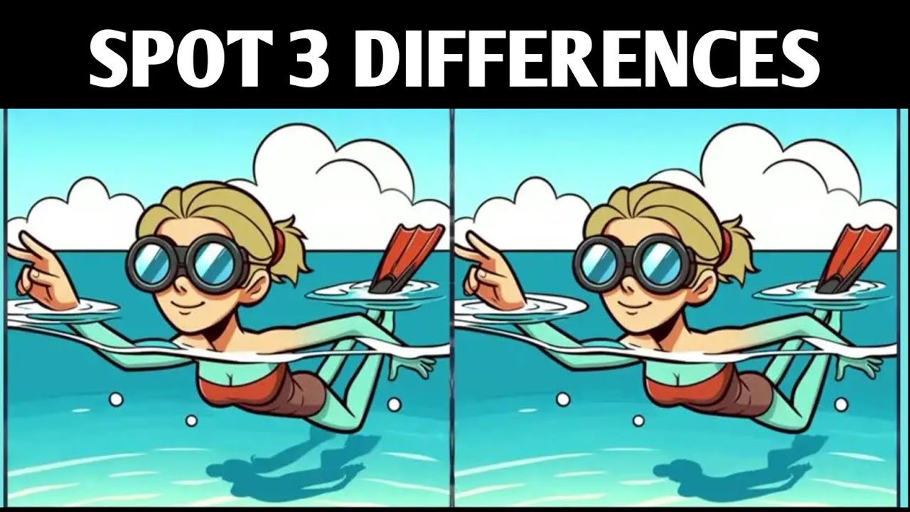 Spot 3 Differences | Spot 3 Difference Between two Images | Riddle Hunt ...