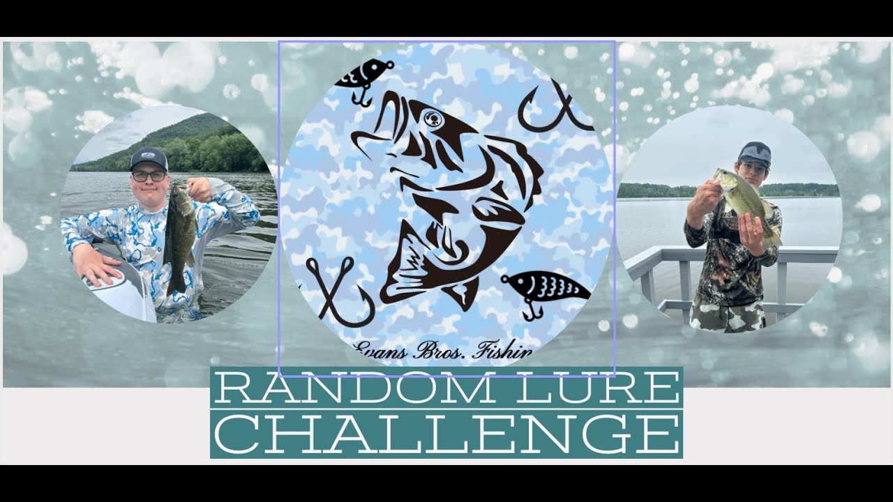 Random Fishing Lure Challenge (Dock & Bank Fishing) - YouTube