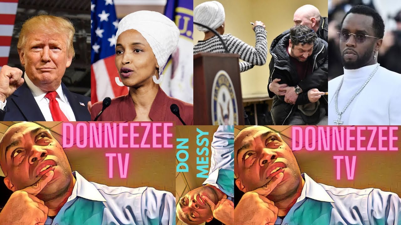 THE PREZ GOES OFF ON ILHAN OMAR MAGA SPRAY?👀DIDDY BABY OIL PARTY?👀 ...