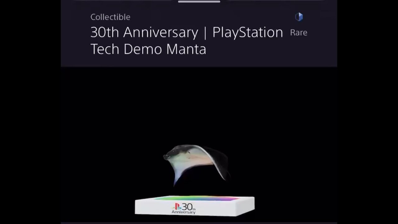 30th Anniversary | PlayStation Tech Demo Manta - YouTube