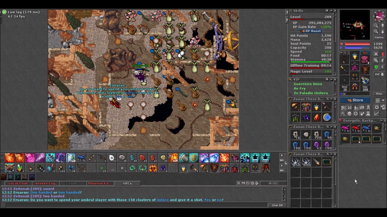 [Tibia] [MS289] Umbral Master Slayer - YouTube