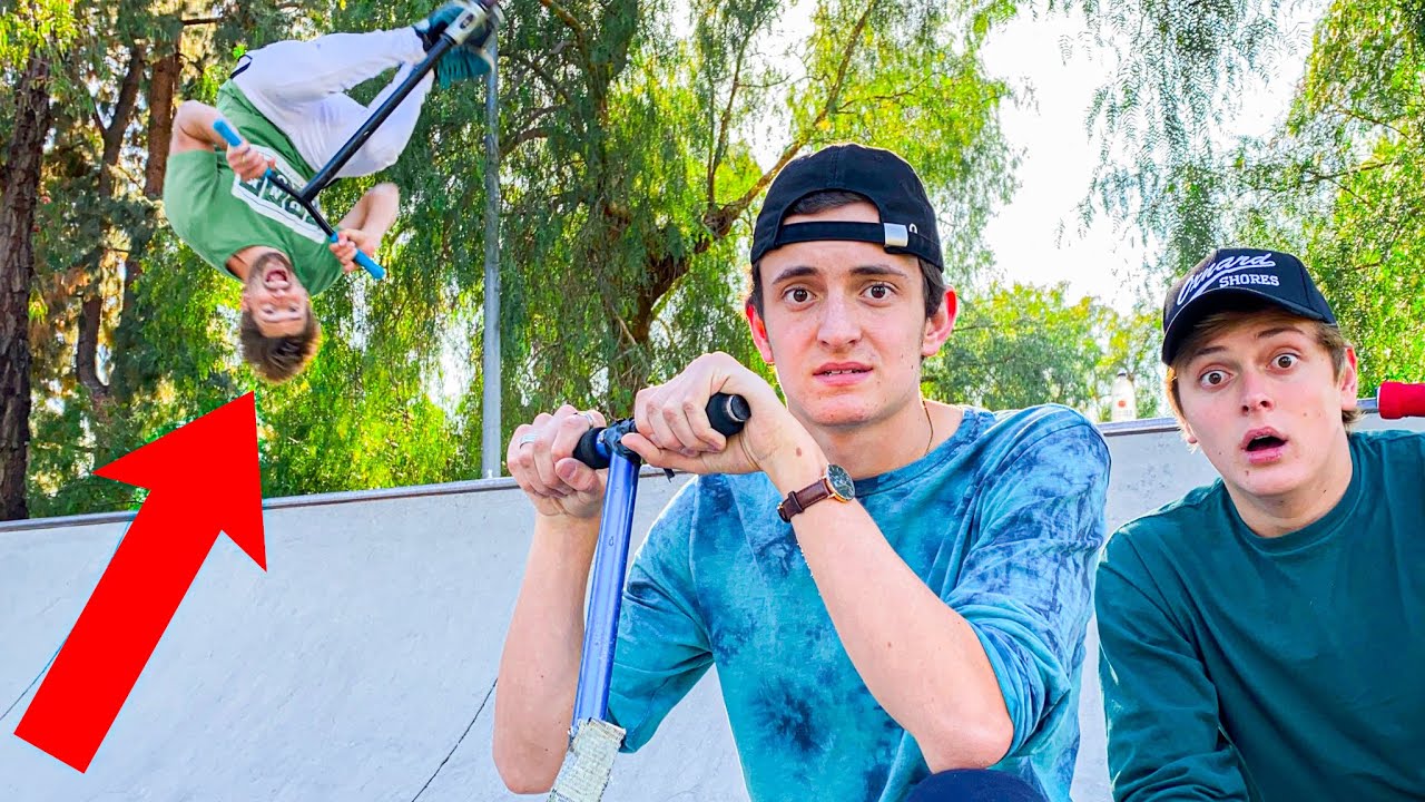 CAPRON FUNK TEACHES US HOW TO SCOOTER! - YouTube