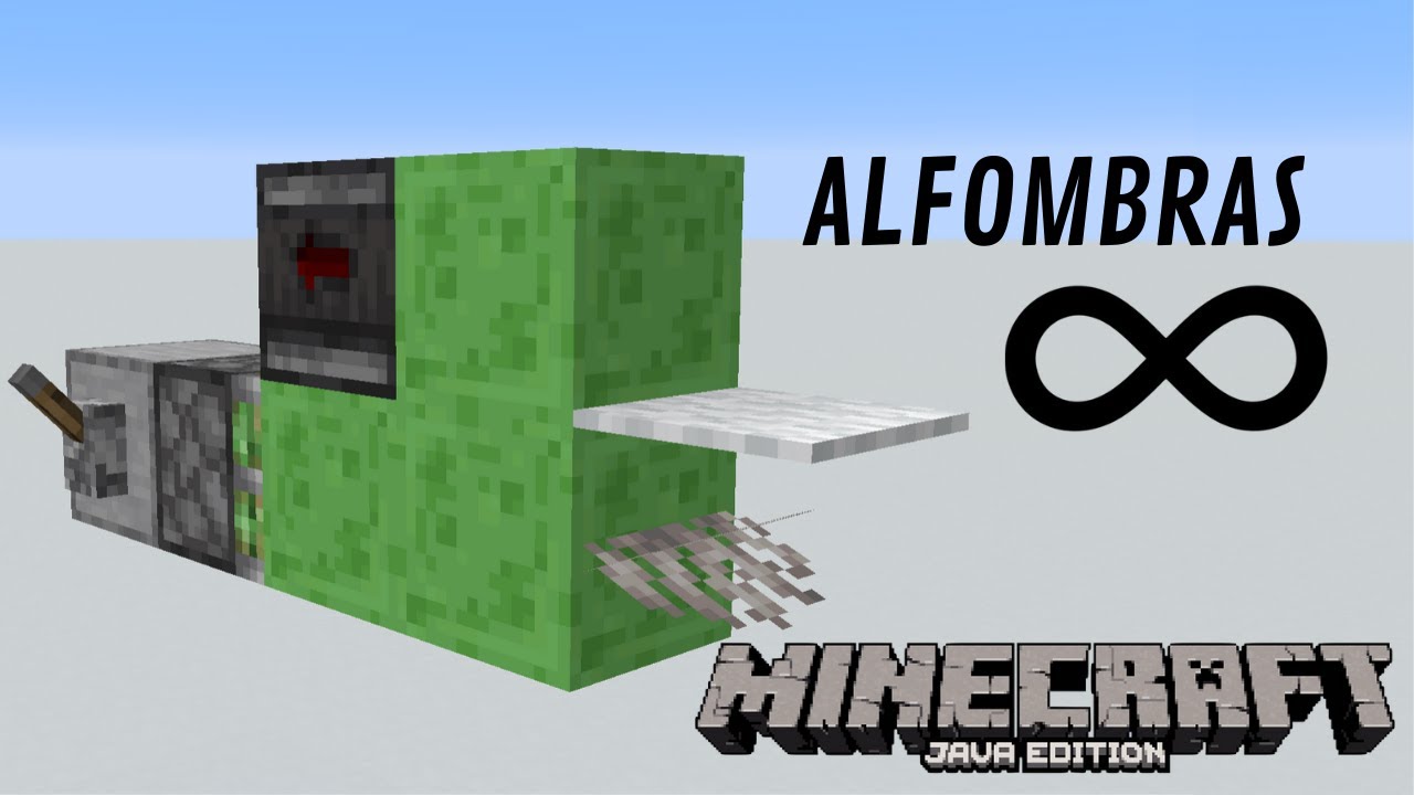 COMO DUPLICAR ALFOMBRAS EN MINECRAFT VANILLA || Minecraft Java Edition ...