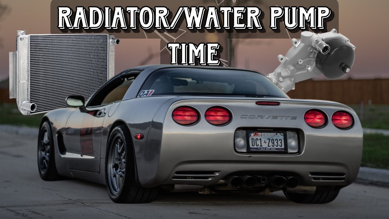 Replacing My Blown Radiator On My C5 Corvette. How To Replace a C5/C6 ...
