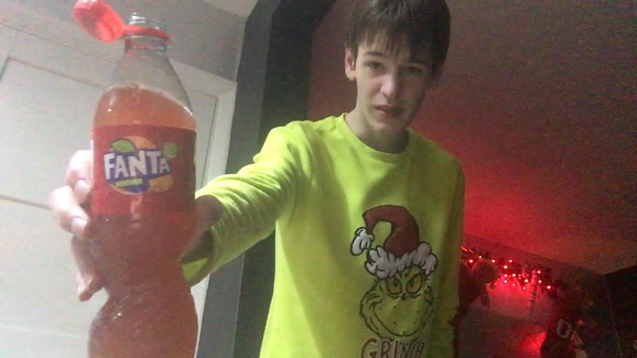 Drinking Fanta - YouTube
