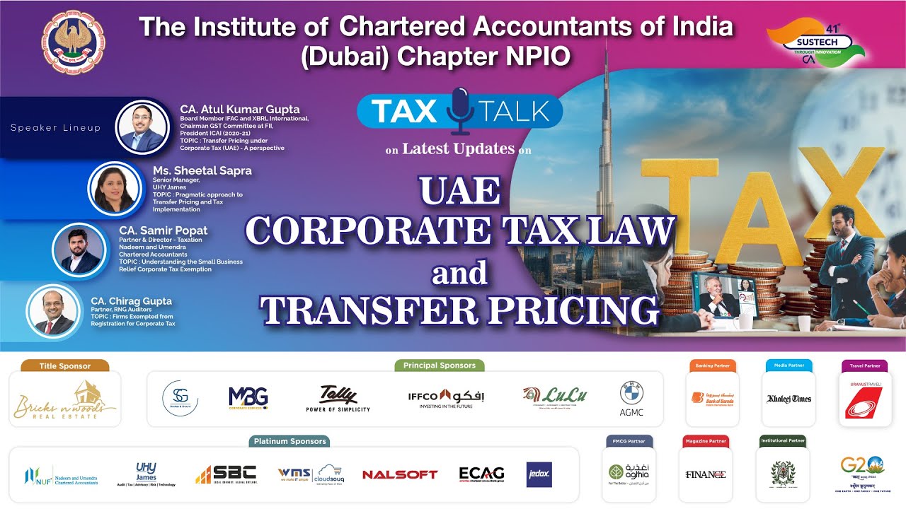 Tax Talk Latest Updates On UAE Corporate Tax Law And Transfer Pricing tax-talk-latest-updates-on-uae-corporate-tax-law-and-transfer-pricing