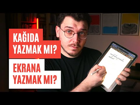 Verimliliği Arttırmak İçin Yazarak Çalışmak - Ipad'e Yazmakla Kağıda Yazmanın Dijital Farkları
