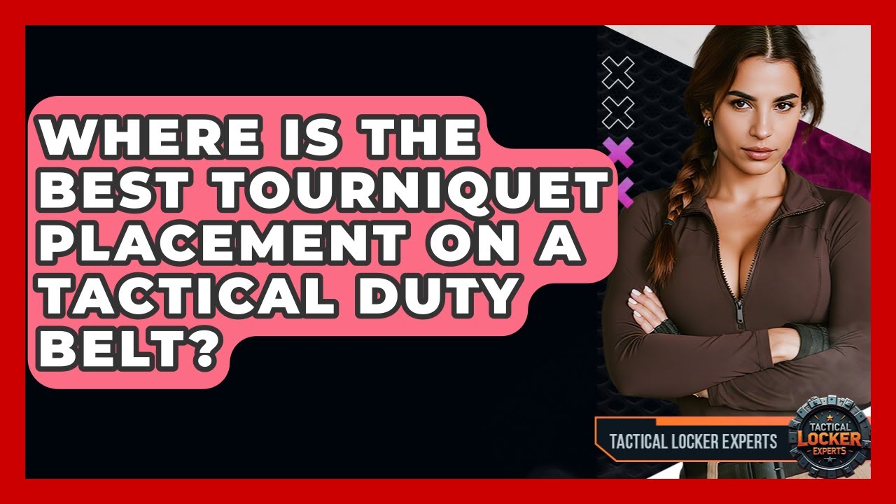 Where Is The Best Tourniquet Placement On A Tactical Duty Belt ...
