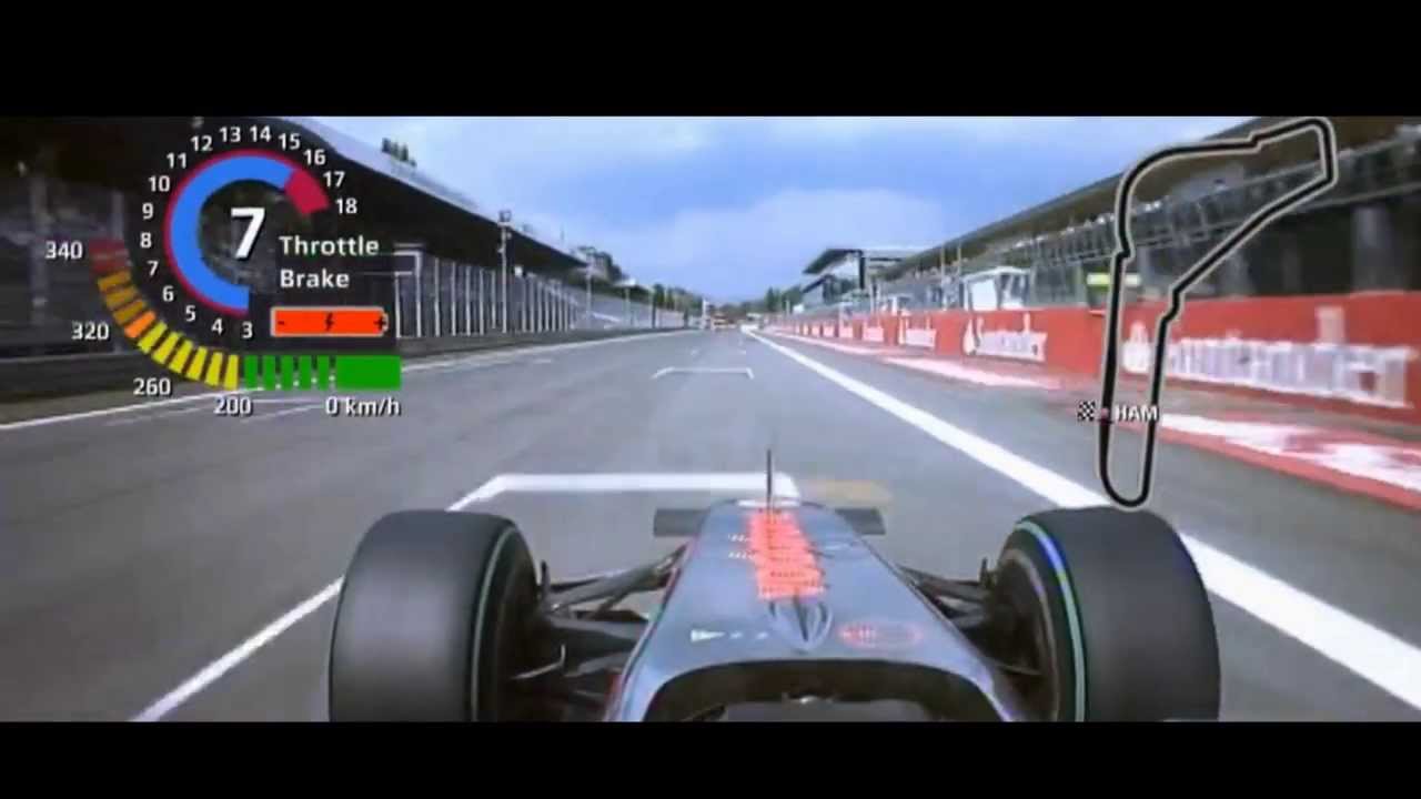 F1 2014: A lap with the new Mercedes-Benz Engine V6! - YouTube