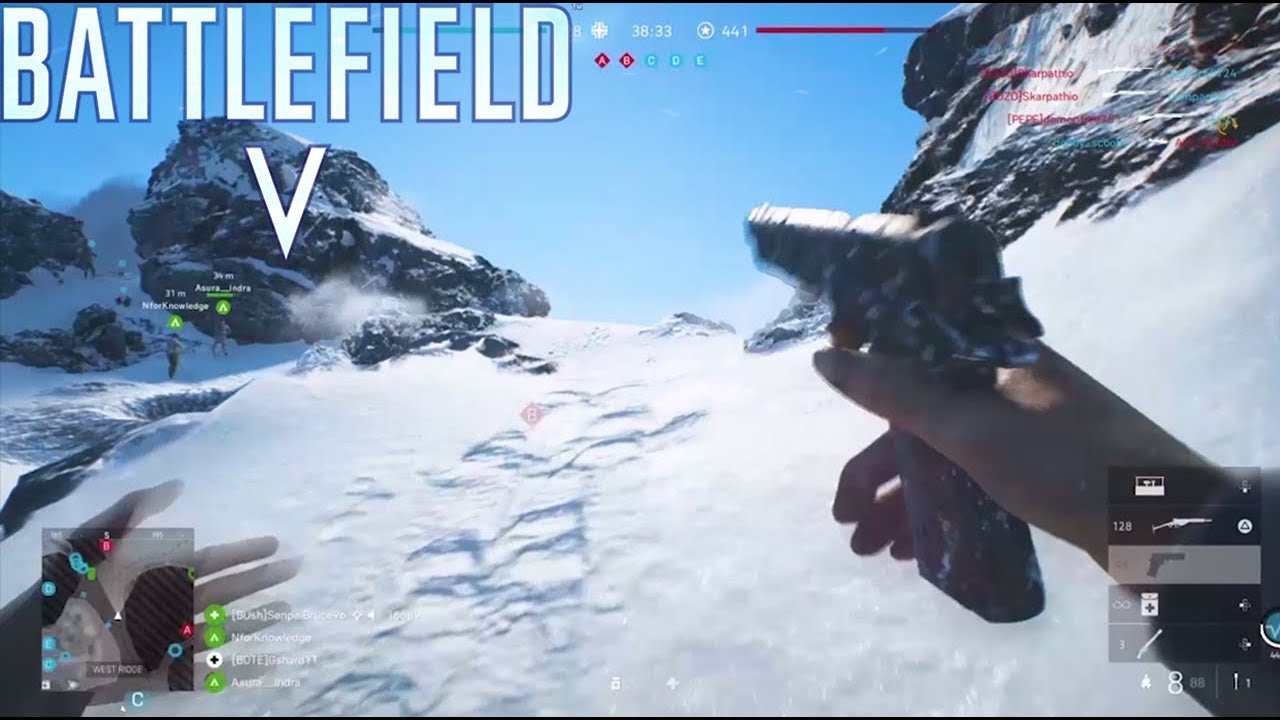 Battlefield V - Conquest on FJELL 652 ( BFV Online Multiplayer Gameplay ...