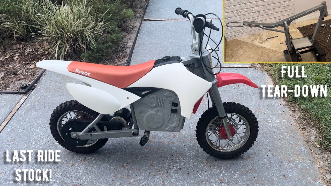 EXTREME Razor SX Build -Last Run Stock(V.1) -FULL Step X Step Tear-Down ...