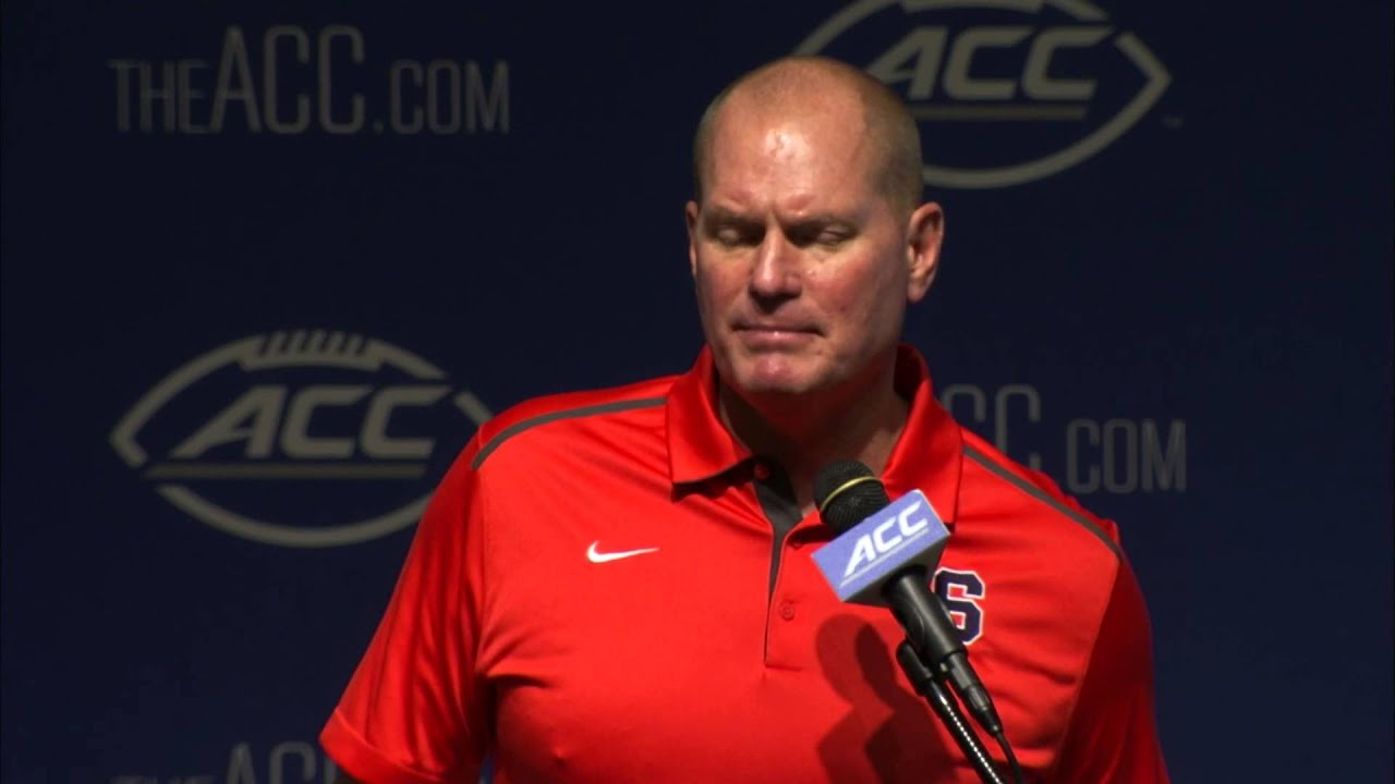 ACC Kickoff | Scott Shafer Press Conference - YouTube