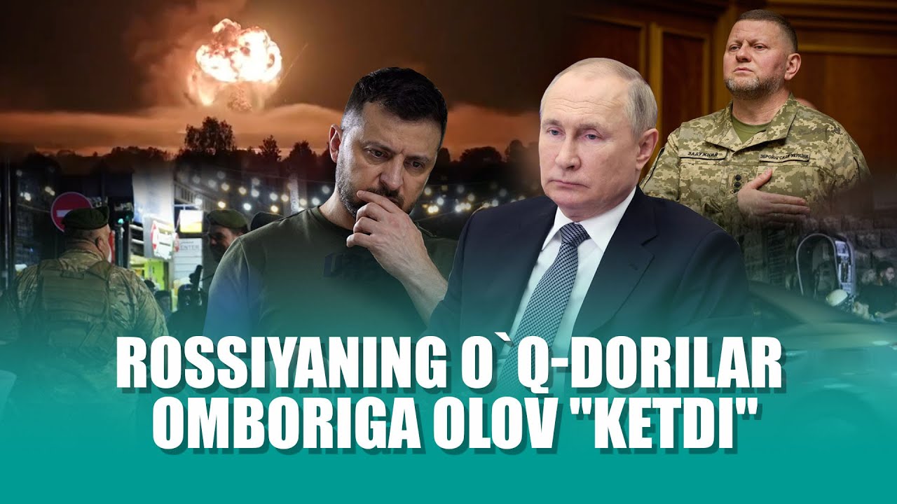 Livandagi portlash va Rossiyaning o`q-dori omboriga zarba - YouTube